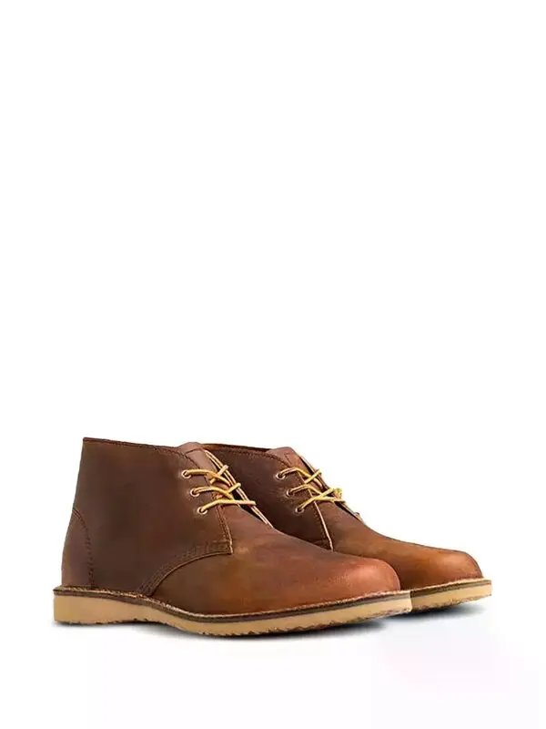 Red Wing Weekender Chukka Leather Boots - Brown