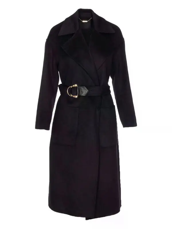 Liu Jo Belted Wool-blend Coat