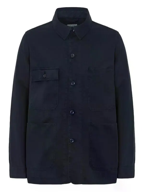 Hartford Patch-pocket Shirt Jacket