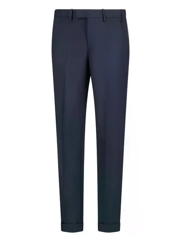 PT TORINO Straight-leg Cuffed Trousers