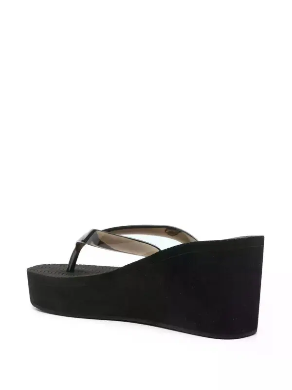 ANCIENT GREEK SANDALS Etheria Slides - Black
