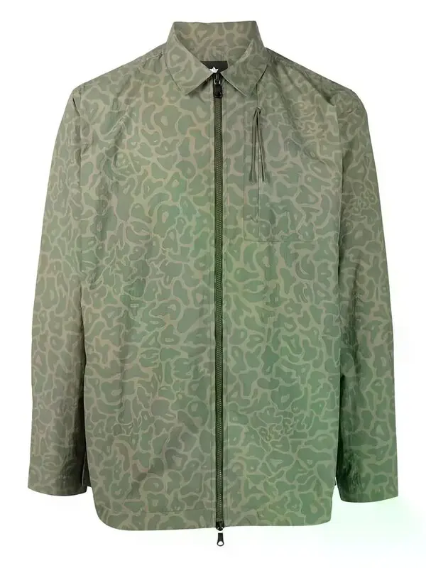 MAHARISHI Geometric-print Shirt Jacket