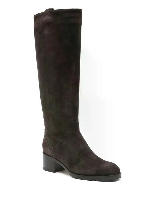 DOUCAL'S 50mm Leather Knee-high Boots
