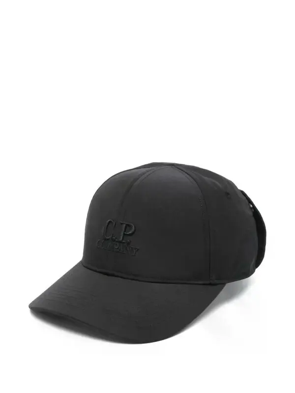 C.P. COMPANY Goggle-detail Baseball Cap - Black