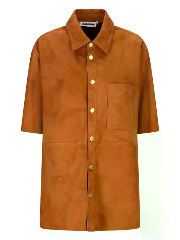 DARKPARK Suede Buttoned Shirt
