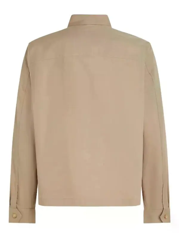 Tommy Hilfiger Button-fastening Patch-pocket Jacket - Neutrals