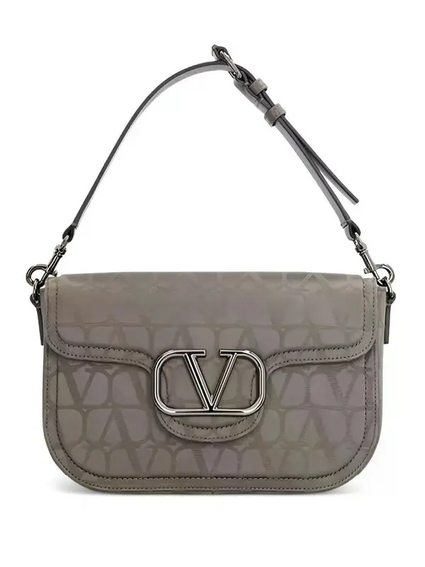 Valentino Garavani Monogram Shoulder Bag - Neutrals