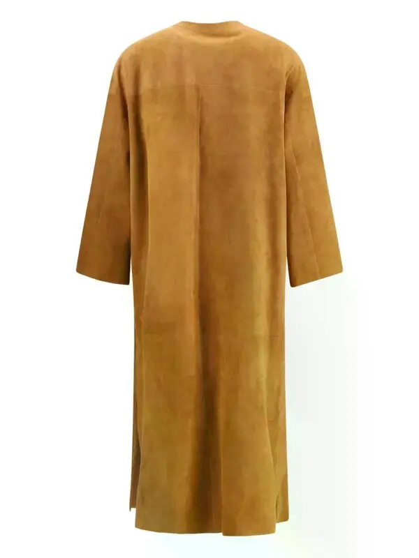 SALVATORE SANTORO Snap-fastening Side-slit Coat