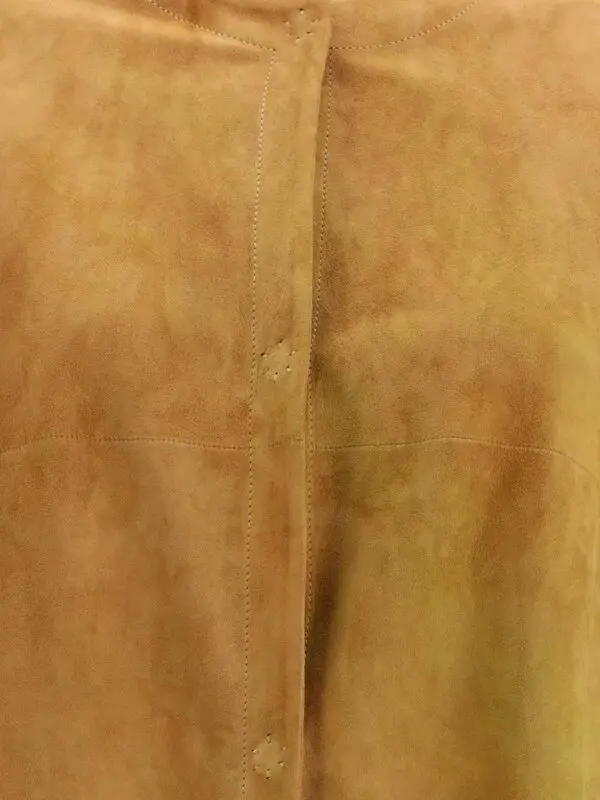 SALVATORE SANTORO Snap-fastening Side-slit Coat