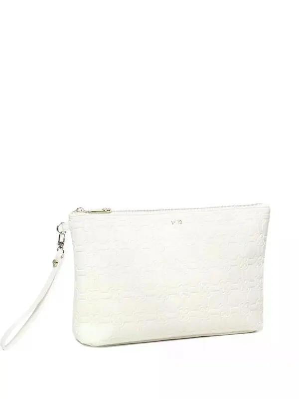 V°73 Eugenia Embossed Zip-top Pouch