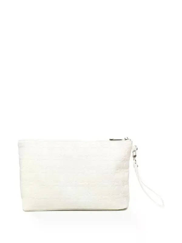 V°73 Eugenia Embossed Zip-top Pouch