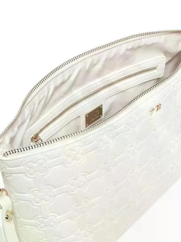 V°73 Eugenia Embossed Zip-top Pouch