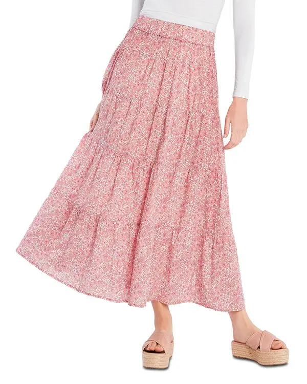 BILLY T Floral Skirt