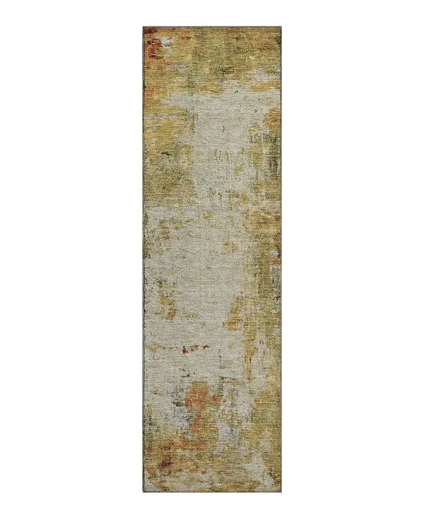 DALYN RUG COMPANY Dalyn Ravenna Washable Rn1 Runner Area Rug, 2'3 X 7'6 - Olive