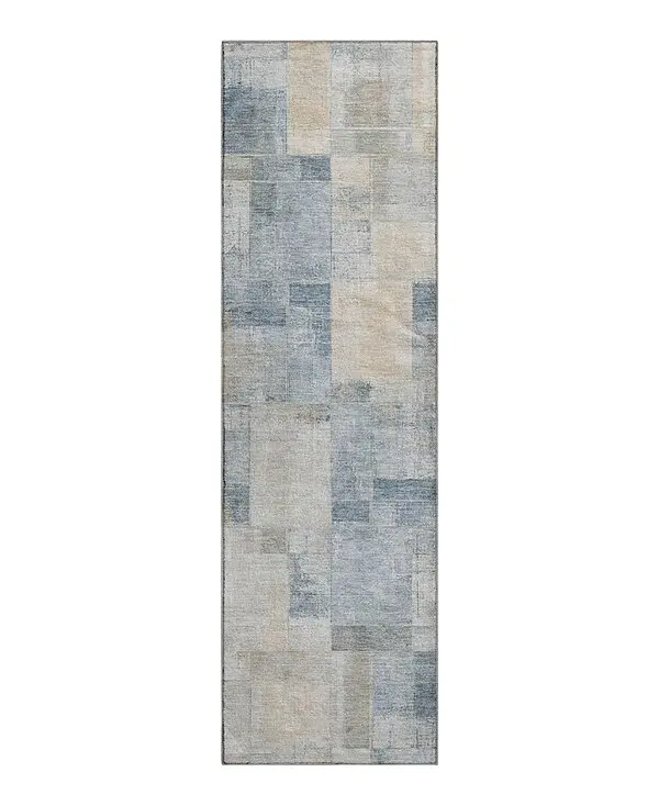 DALYN RUG COMPANY Dalyn Ravenna Washable Rn4 Runner Area Rug, 2'3 X 7'6 - Denim