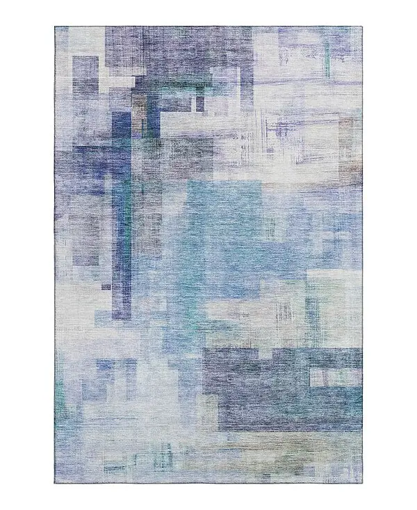DALYN RUG COMPANY Dalyn Ravenna Washable Rn6 Area Rug, 3' X 5 - Blue
