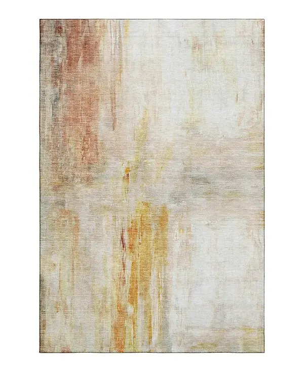 DALYN RUG COMPANY Dalyn Ravenna Washable Rn2 Area Rug, 9' X 12 - Paprika