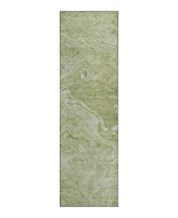 DALYN RUG COMPANY Dalyn Ravenna Washable Rn8 Runner Area Rug, 2'3 X 7'6 - Sage