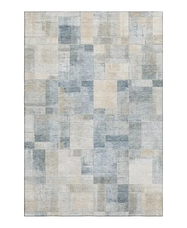 DALYN RUG COMPANY Dalyn Ravenna Washable Rn4 Area Rug, 9' X 12 - Denim