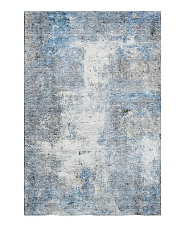 DALYN RUG COMPANY Dalyn Ravenna Washable Rn1 Area Rug, 5' X 7'6 - Blue