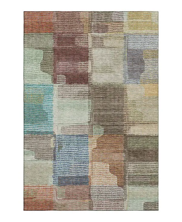 DALYN RUG COMPANY Dalyn Ravenna Washable Rn10 Area Rug, 9' X 12 - Putty