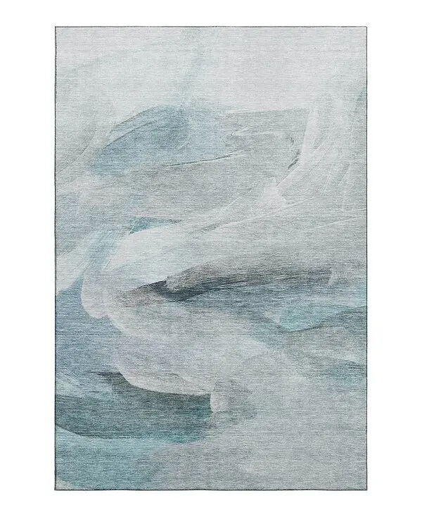 DALYN RUG COMPANY Dalyn Ravenna Washable Rn11 Area Rug, 9' X 12 - Teal