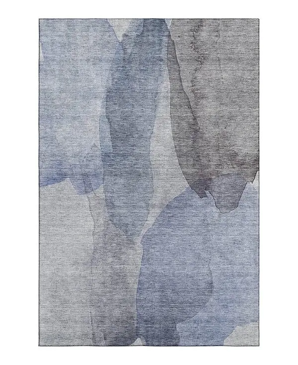 DALYN RUG COMPANY Dalyn Ravenna Washable Rn12 Area Rug, 9' X 12 - Blue
