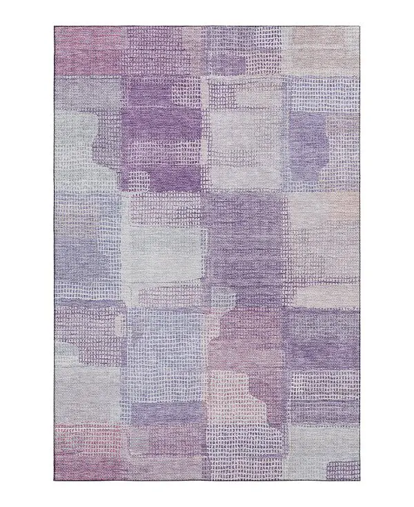 DALYN RUG COMPANY Dalyn Ravenna Washable Rn10 Area Rug, 5' X 7'6 - Lavender
