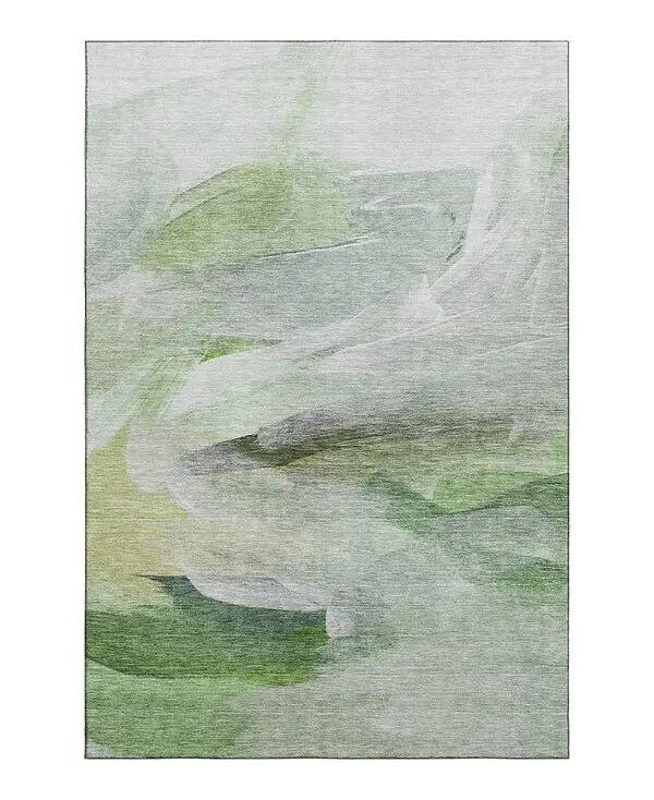 DALYN RUG COMPANY Dalyn Ravenna Washable Rn11 Area Rug, 5' X 7'6 - Teal