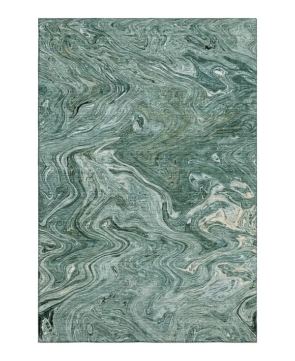 DALYN RUG COMPANY Dalyn Ravenna Washable Rn8 Area Rug, 2'6 X 3'10 - Teal