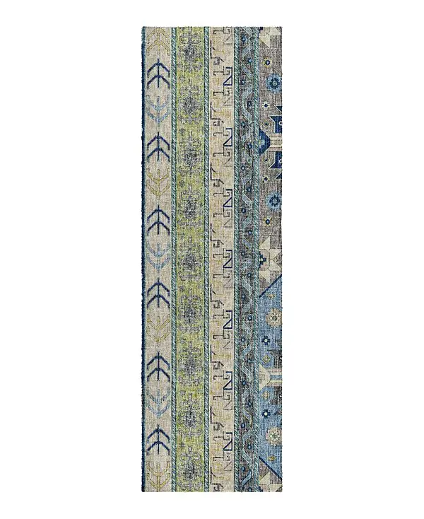DALYN RUG COMPANY Dalyn Lorenzo Washable Ln3 Runner Area Rug, 2'3 X 7'6 - Navy