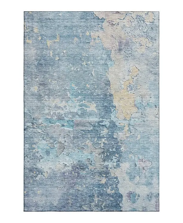 DALYN RUG COMPANY Dalyn Ravenna Washable Rn3 Area Rug, 8' X 10 - Blue