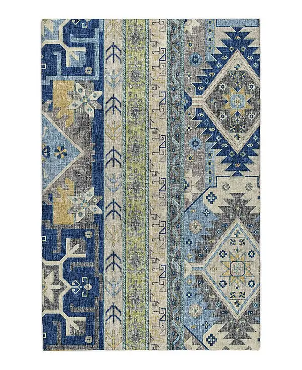 DALYN RUG COMPANY Dalyn Lorenzo Washable Ln3 Area Rug, 8' X 10 - Navy