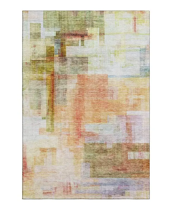 DALYN RUG COMPANY Dalyn Ravenna Washable Rn6 Area Rug, 8' X 10 - Coral
