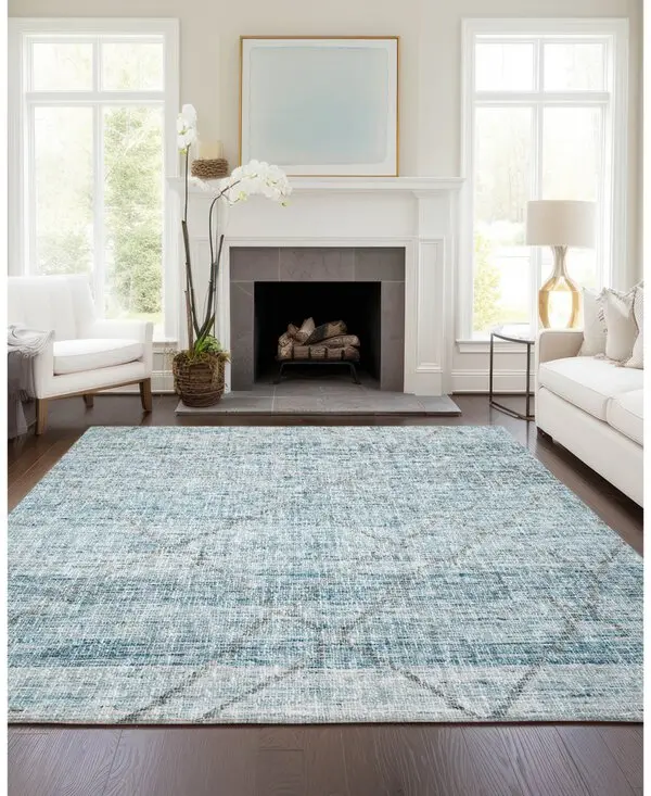 DALYN RUG COMPANY Dalyn Portico Washable Po1 Area Rug, 9' X 12