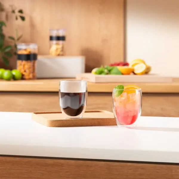 BODUM Pavina Double Wall Glasses, Set Of 6
