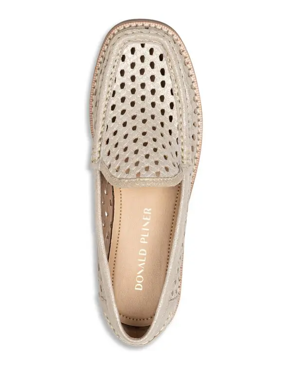 DONALD PLINER Classic Loafer Flats