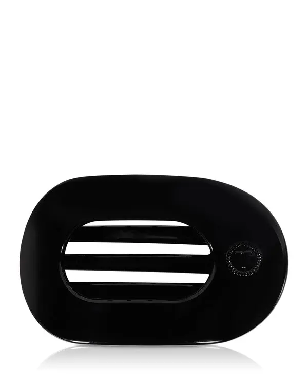 TELETIES Small Flat Hair Clip - Jet Black