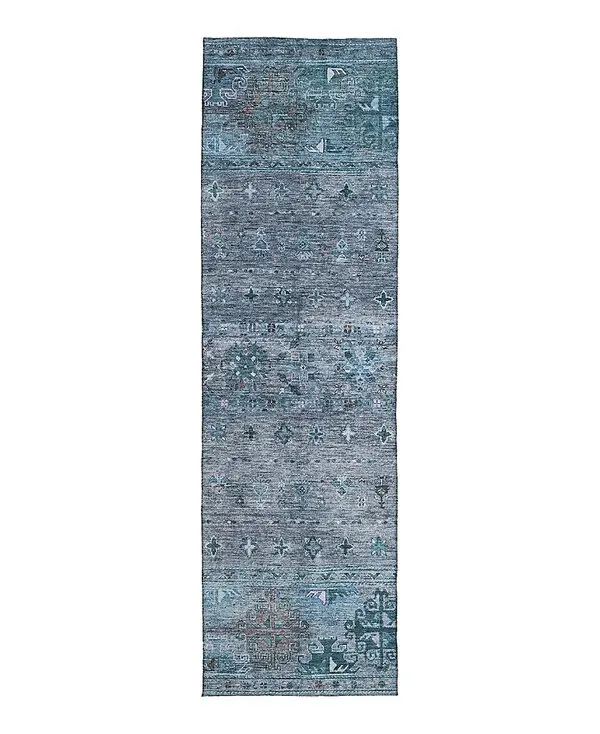 DALYN RUG COMPANY Dalyn Karaj Kj5 Runner Area Rug, 2'3 X 7'6 - Blue
