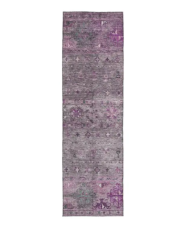 DALYN RUG COMPANY Dalyn Karaj Kj5 Runner Area Rug, 2'3 X 7'6 - Purple