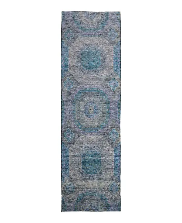 DALYN RUG COMPANY Dalyn Karaj Kj6 Runner Area Rug, 2'3 X 7'6 - Blue