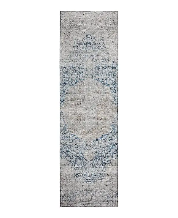 DALYN RUG COMPANY Dalyn Karaj Kj8 Runner Area Rug, 2'3 X 7'6 - Blue