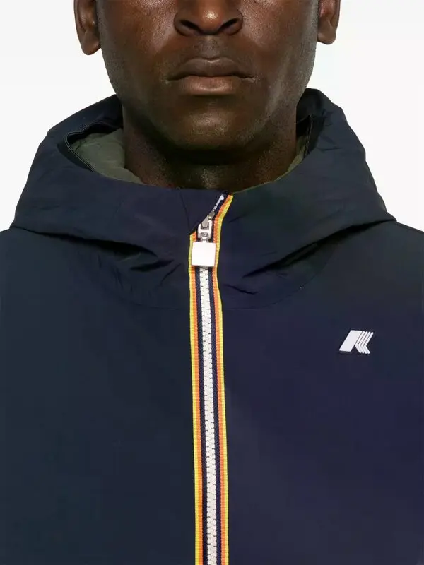 K-WAY Reversible Padded Jacket - Blue