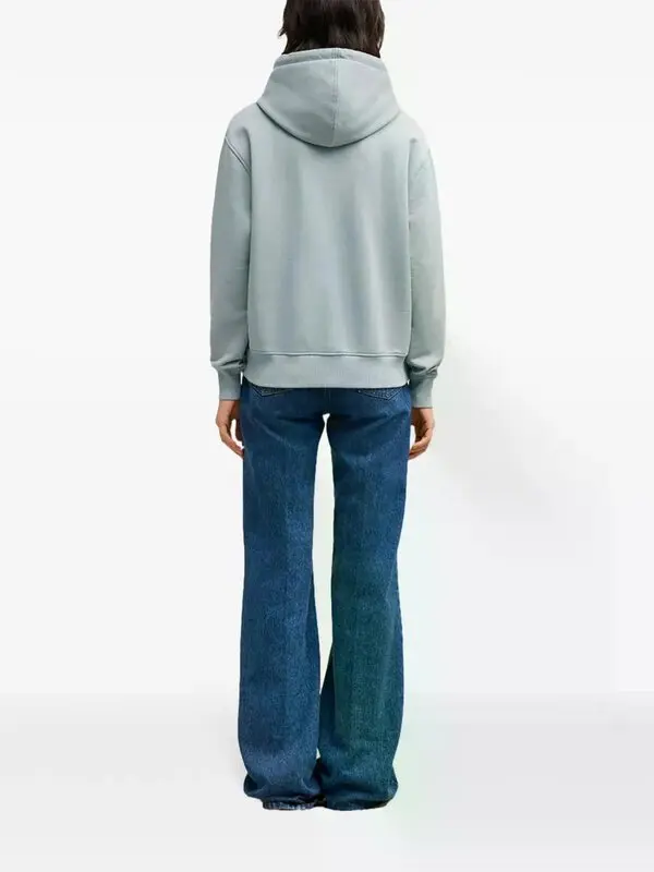 AMI Paris De Coeur-embroidered Hoodie
