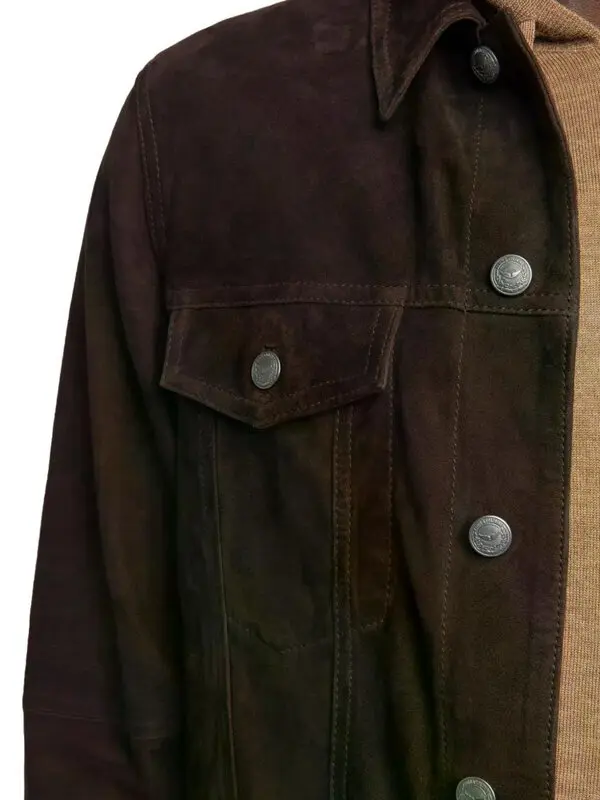 Zadig&Voltaire Suede Jacket With Embossed Wings