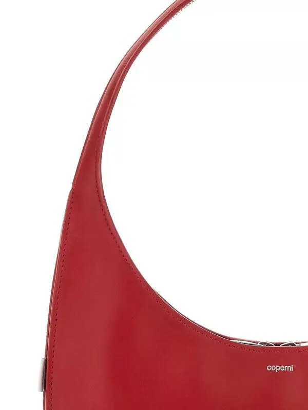 Coperni Medium Swipe Leather Shoulder Bag - Red