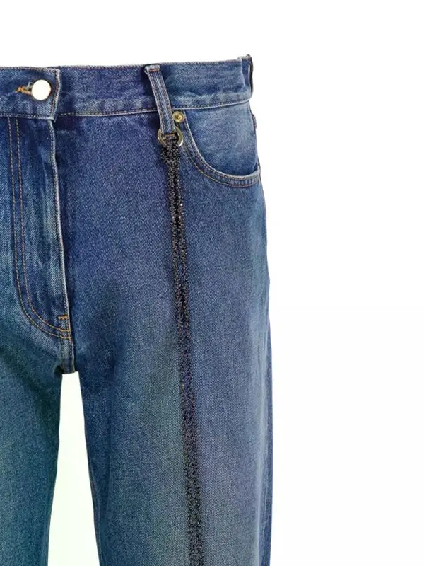DARKPARK Strap-embellished Straight-leg Jeans