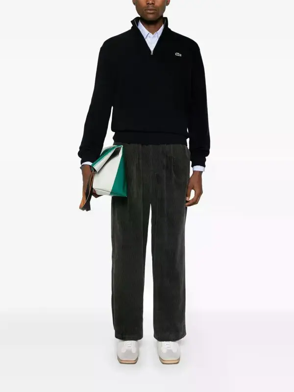 Lacoste Half-zip Knit Sweater