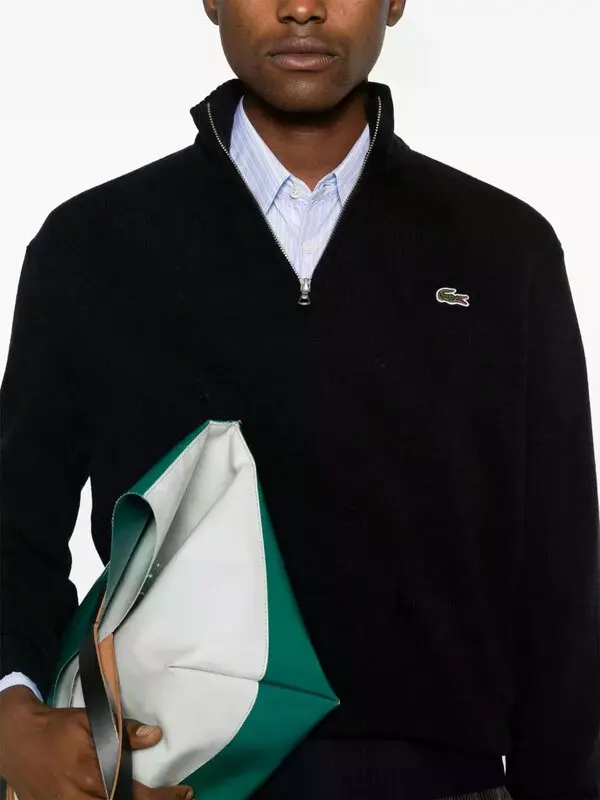 Lacoste Half-zip Knit Sweater