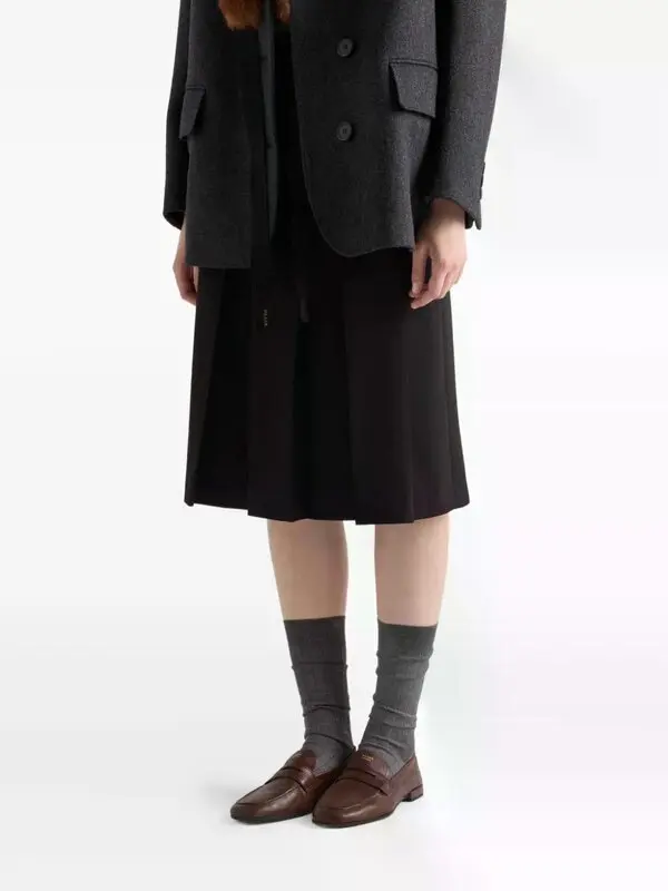Prada Shuffle Antiqued Leather Loafers